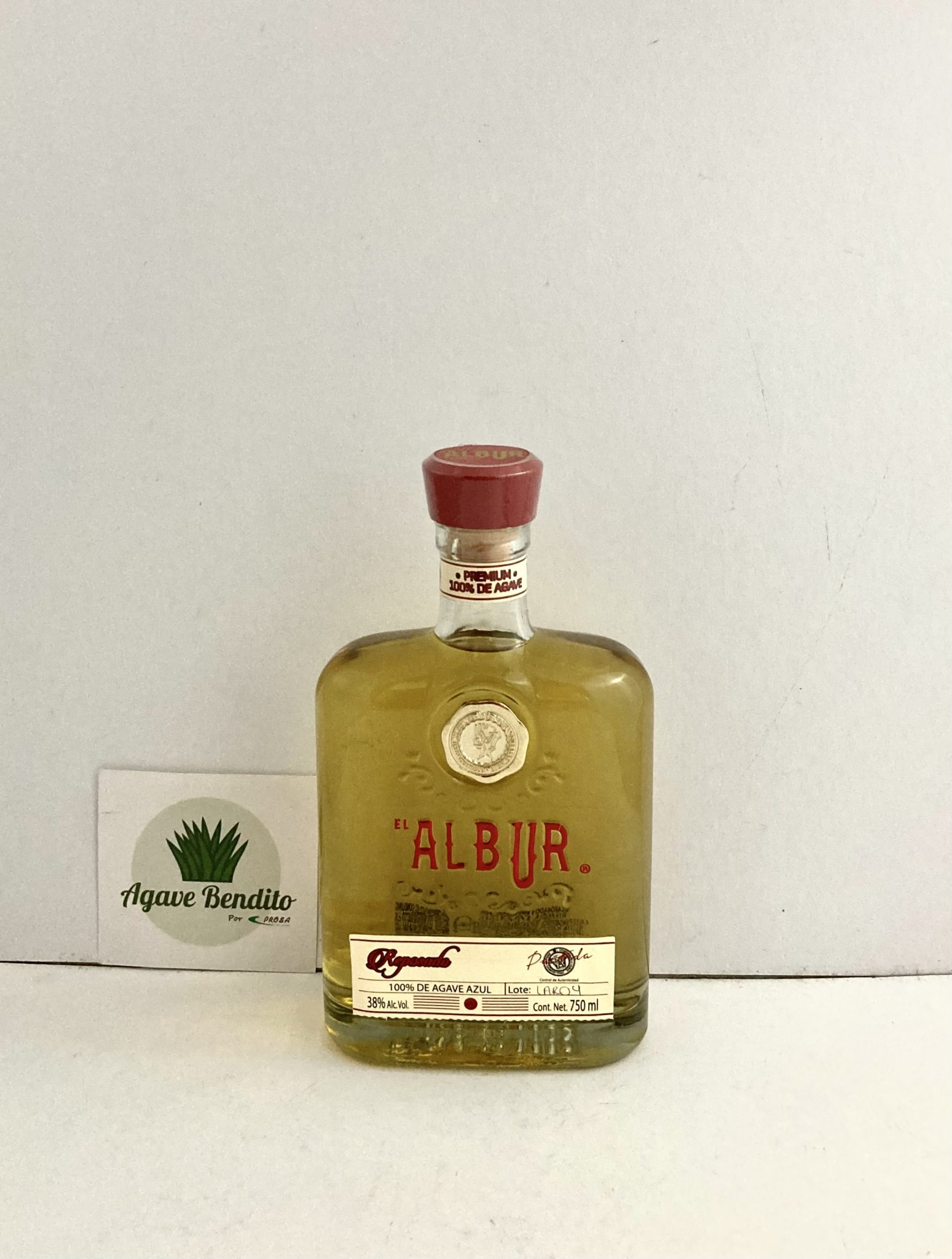 TEQUILA EL ALBUR REPOSADO 38% Alc.Vol. – Agave Bendito